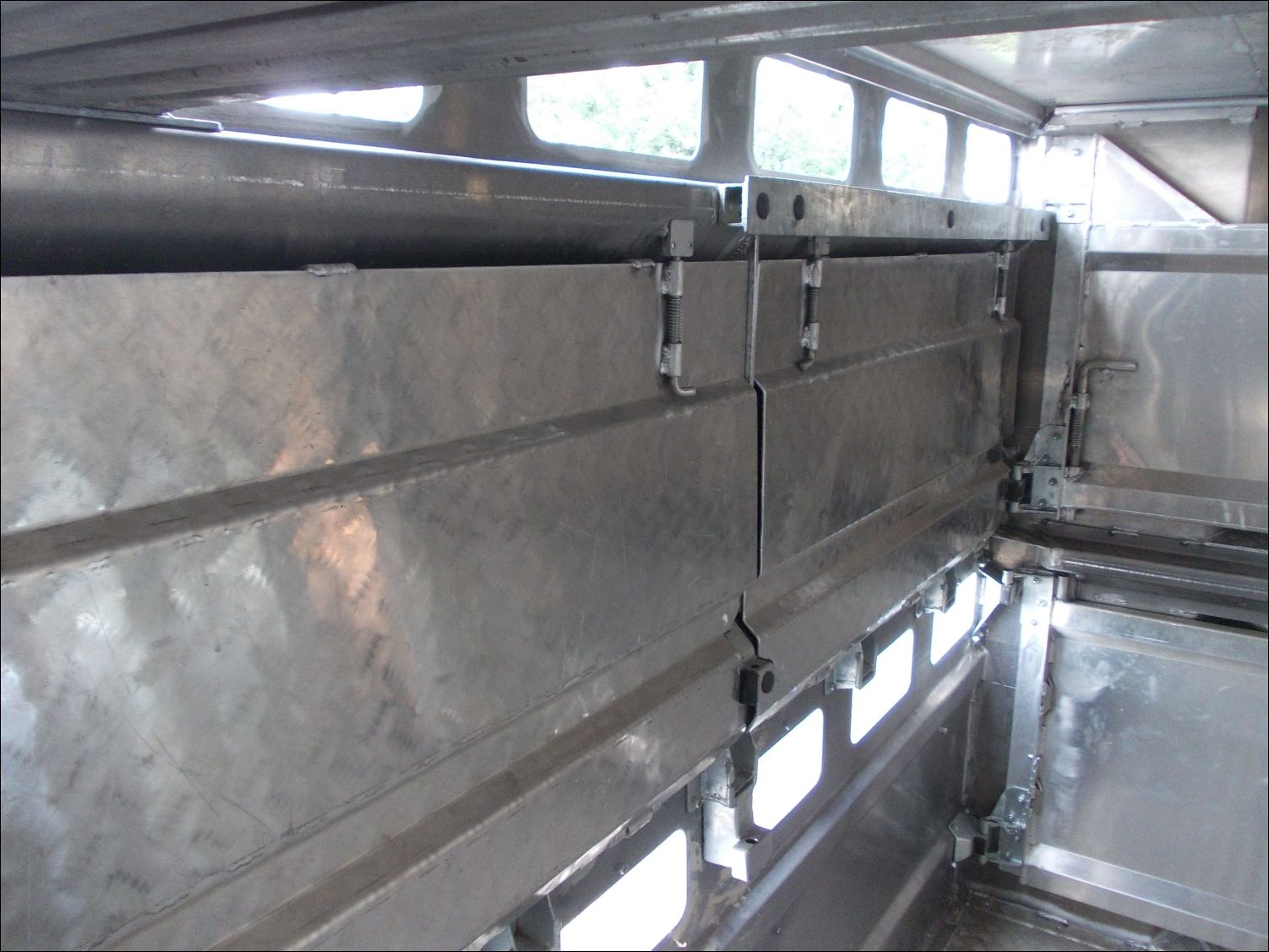 Plowman Farmstock Two Deck tractor pulled livestock float - Plowman ...