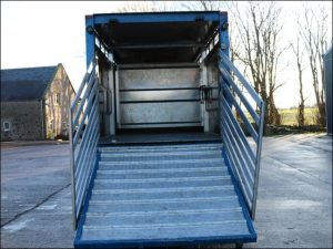 Single deck livestock container for sale - Plowman Brothers